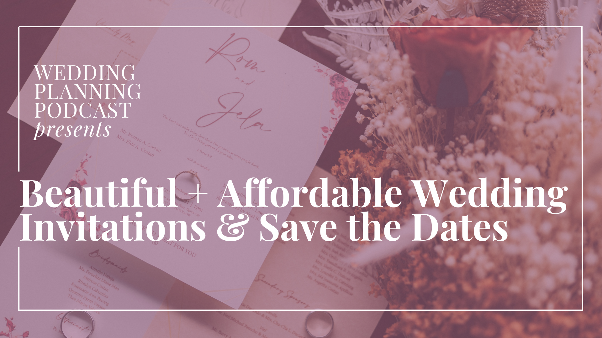 Beautiful & Affordable Wedding Invitations and Save the Dates – Kara's ...